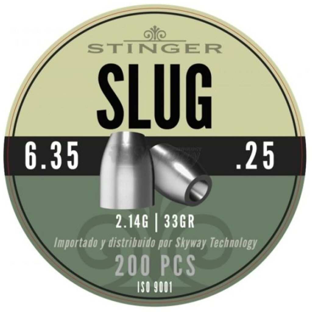 Stinger Slug .22/5.5mm - 2.14g - 200 Rounds - Huntsman Sports