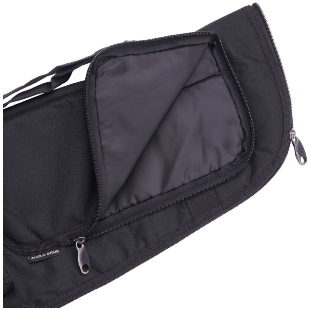 AA Rifle Case - Padded Slip (243 - 131cm - Black) - Huntsman Sports