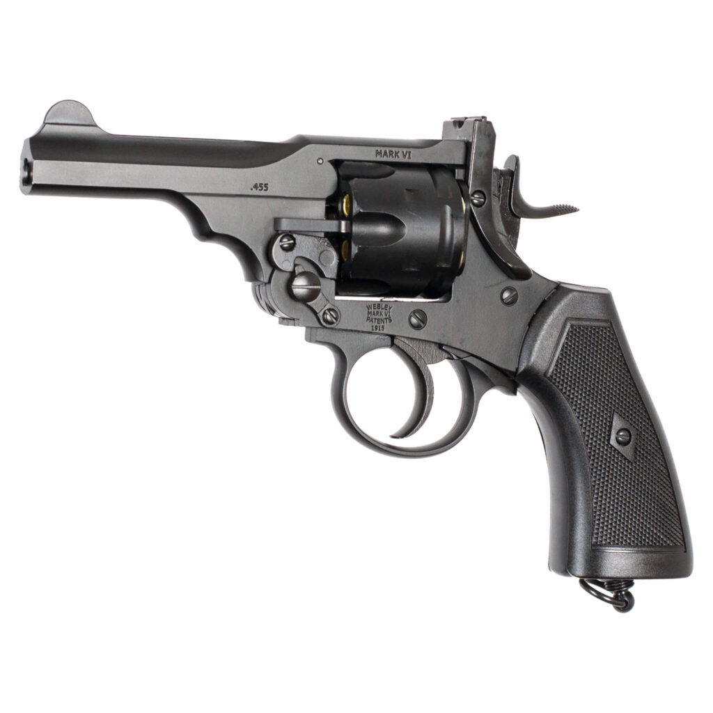 Webley MkVI .455 Service Air Revolver - 4" Barrel, .177 CO2 Replica