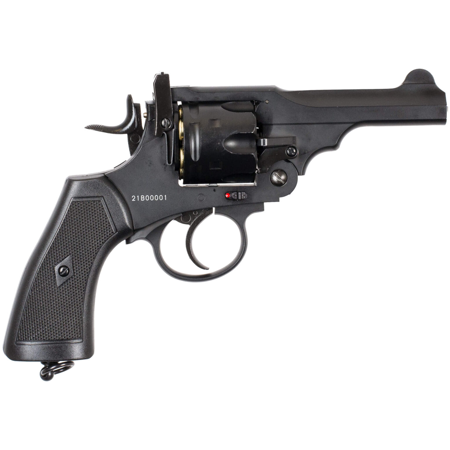 Webley MkVI .455 Service Air Revolver - 4" Barrel, .177 CO2 Replica