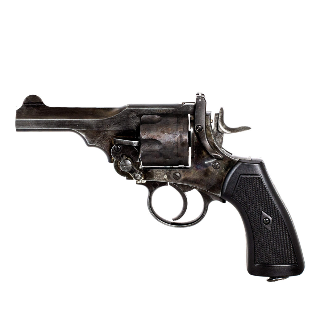Webley MkVI .455 Service Air Revolver Battlefield Finish (4" Barrel ...