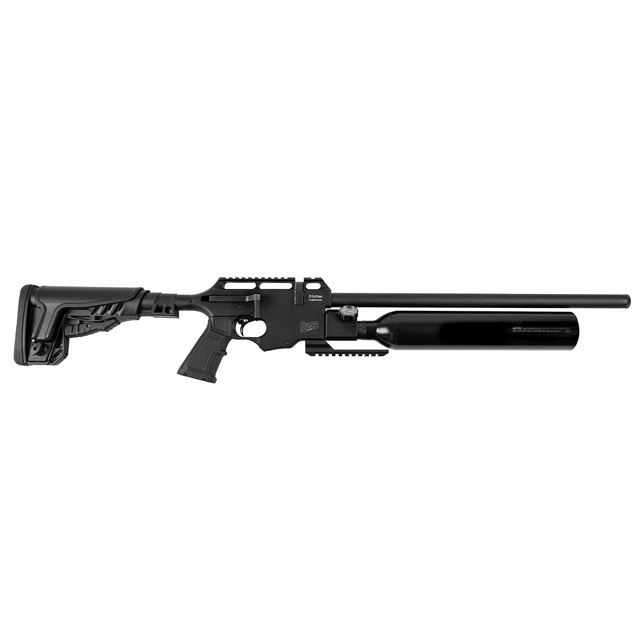 EB Arms XV-2 PCP (Synthetic Black - 12 Shot - .177/4.5mm) - Huntsman Sports