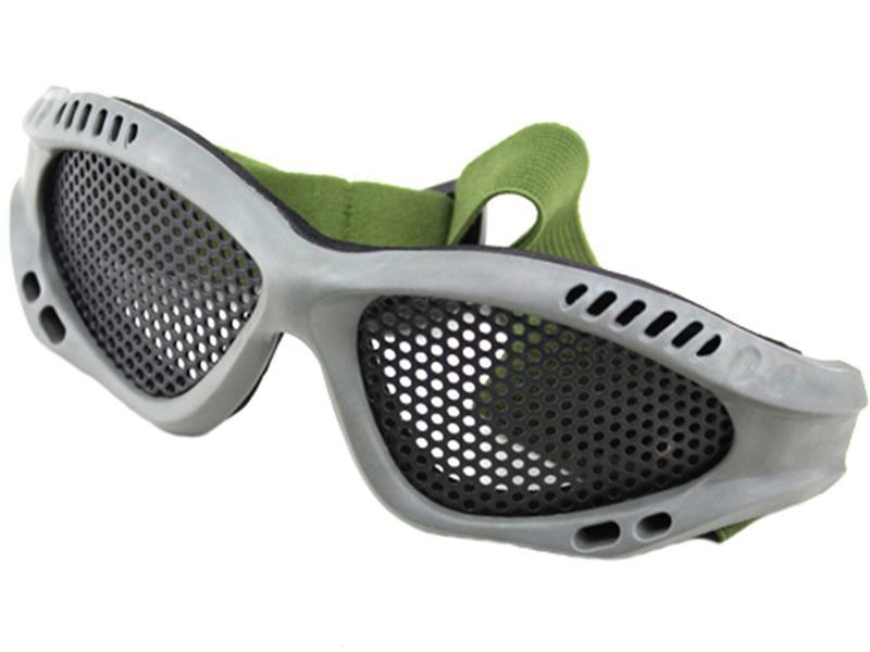 Big Foot Zero Steel Mesh Goggles (Small) (Round Orifice) (OD ...