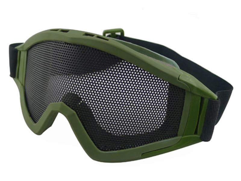 Big Foot Zero Steel Mesh Goggles (Big) (Round Orifice) (OD) - Huntsman ...