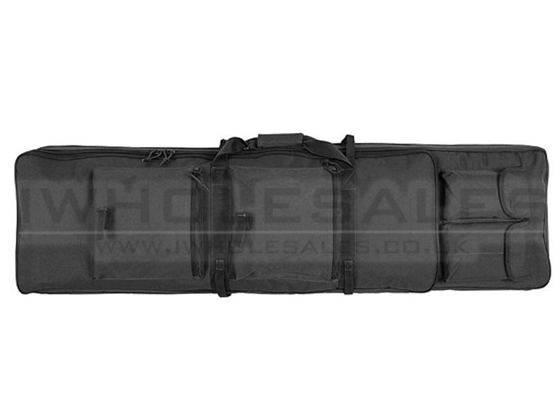 ACM 47 Double Rifle Gun Case - Black (CASE-10-BLACK) - Huntsman Sports