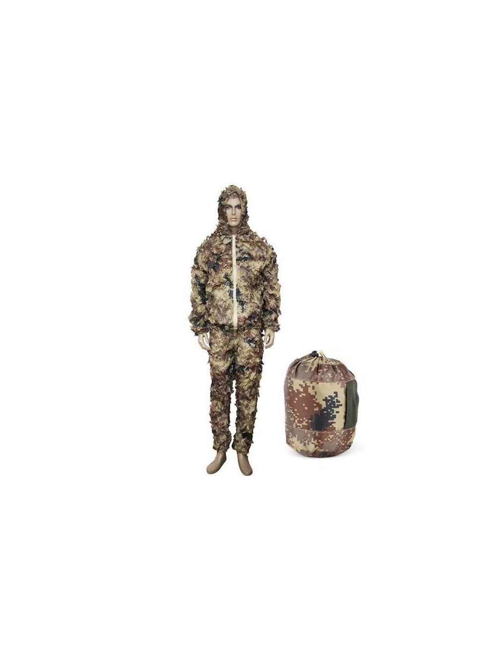 Big Foot Ghillie Suit Leaflike Camouflage Desert - Huntsman Sports