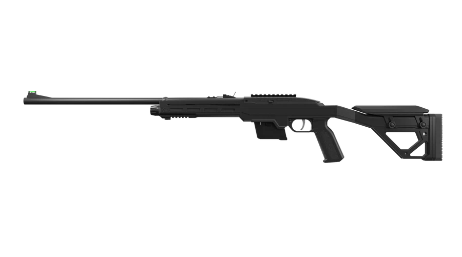 Crosman Repeat 1077 Tactical Co2 Air Rifle - (.177/4.5mm - 12shot- Blk ...