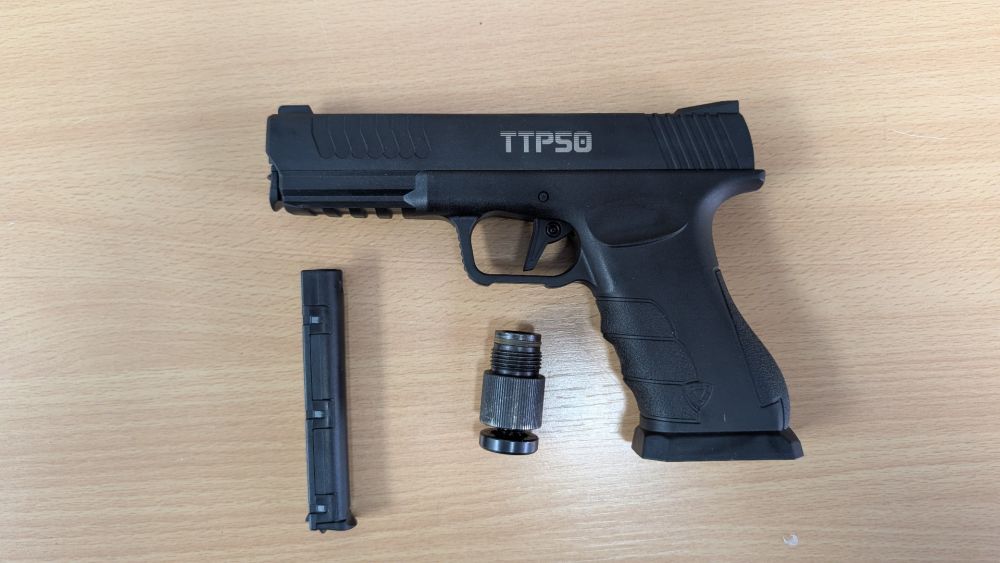 APS TTP50 0.50 cal Paintball Pistol (Co2 - 7.5j) - Huntsman Sports